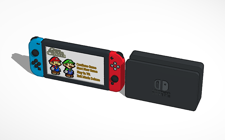 3D design Nintendo Switch - Tinkercad