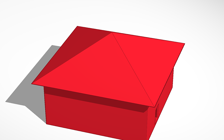 3d Design Дом Tinkercad