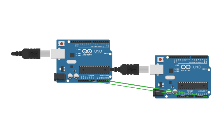 Circuit design i2c array - Tinkercad