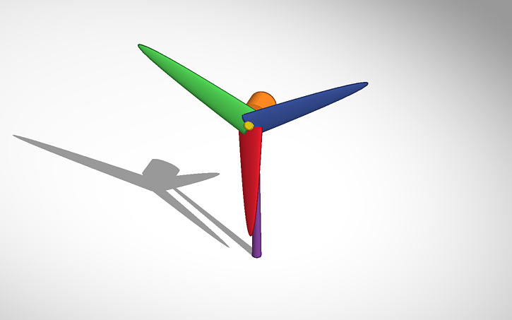 3D design Windmill - Tinkercad