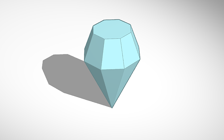 3D design DİAMOND - Tinkercad