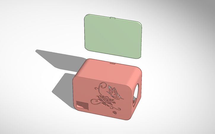 3D design mini_boom_box_master.001 | Tinkercad