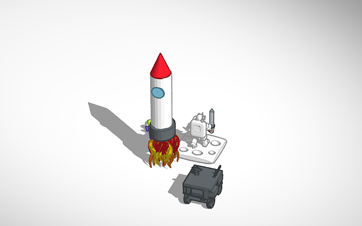 3D design The planet 001-Izan Gutiérrez - Tinkercad