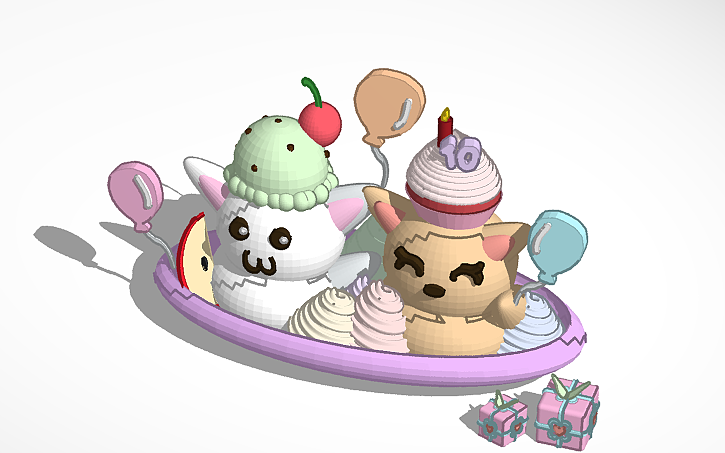 3D design kawaii | Tinkercad