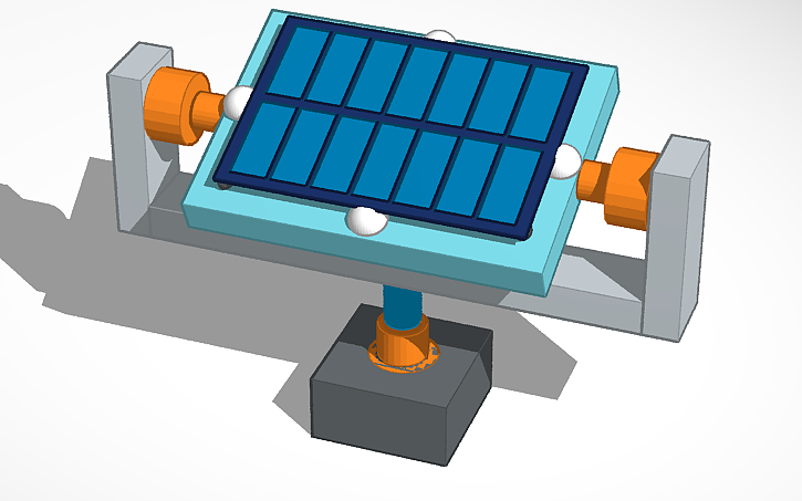 3D design Solar Tracker Ammar - Tinkercad