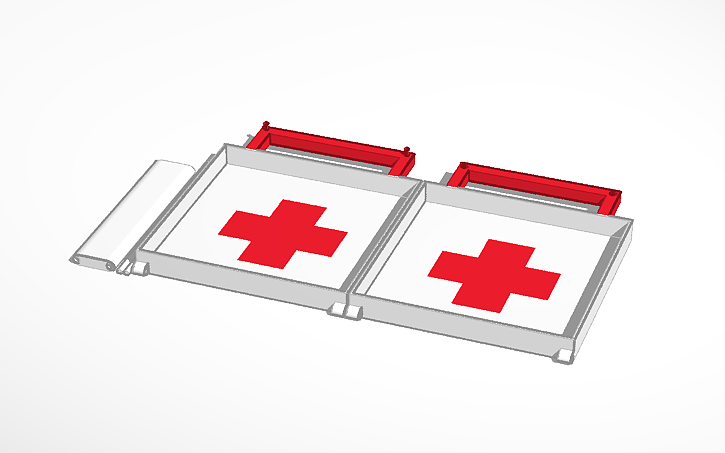 3D design Med-Kit | Tinkercad