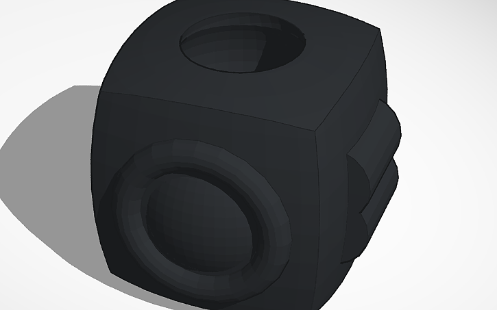 3D design 3d Printable Fidget Cube - Tinkercad