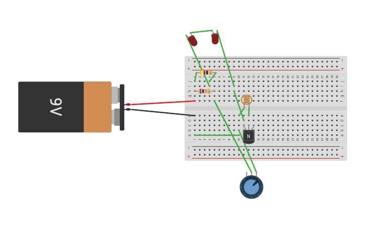Circuit Design Project 5 Automatic Night Light Tinkercad