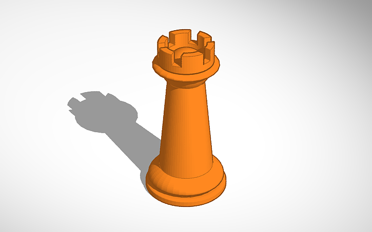 3D design Chess - Tinkercad