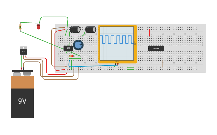 Circuit Design Clock Tinkercad 8629