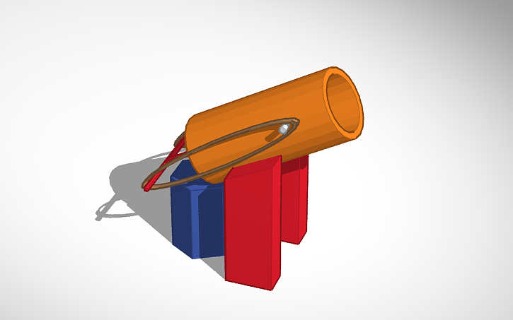 3D design Tennis Ball Launcher - Tinkercad