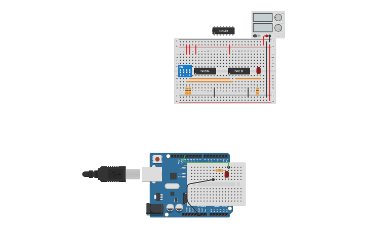 Circuit design S8_Arduino - Tinkercad