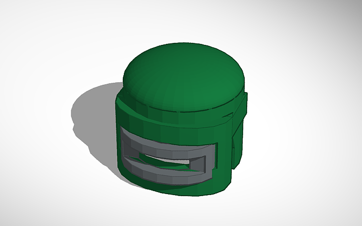 3D design Lego Altyn Helmet - Tinkercad