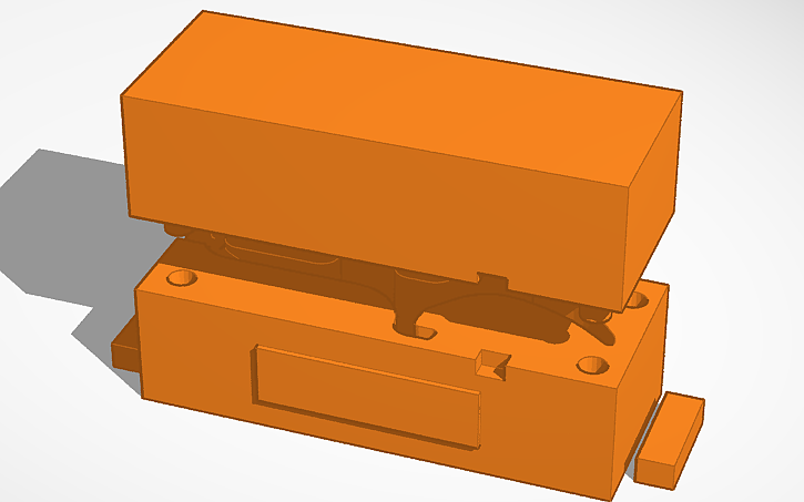 3D design beer shotgun tool mold - Tinkercad