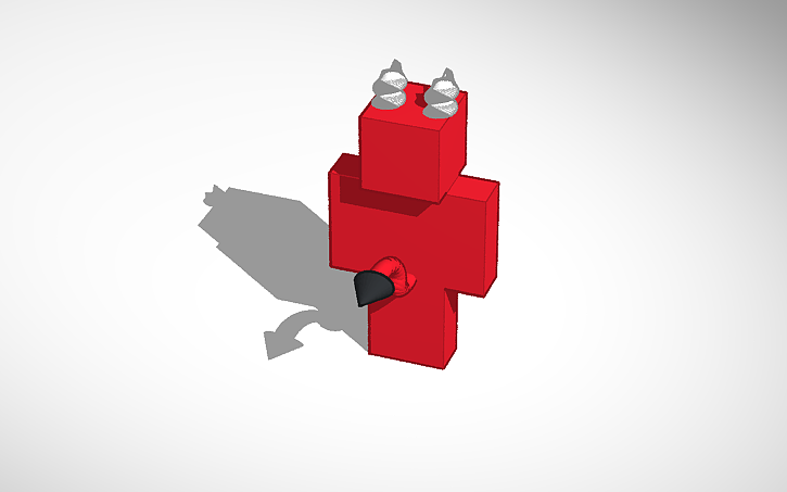 3D design Minecraft Devil Skin - Tinkercad