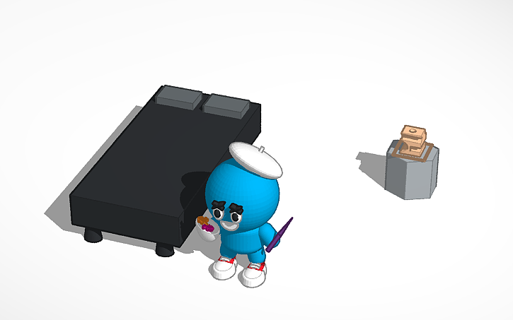 3D design Shealyn's Smurf Avatar - Tinkercad