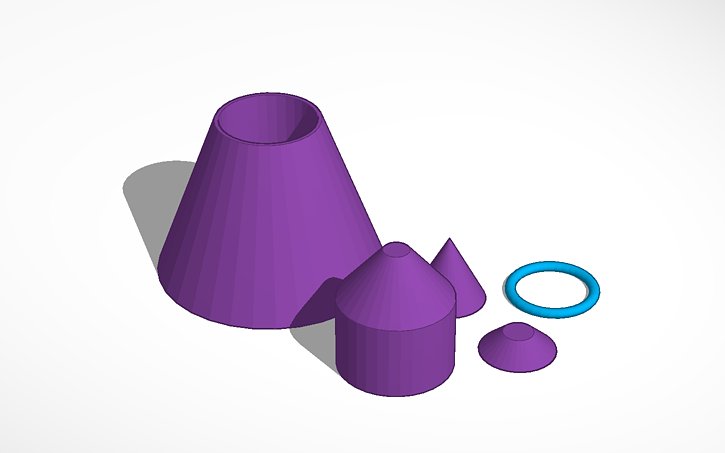 3D design Cone - Tinkercad