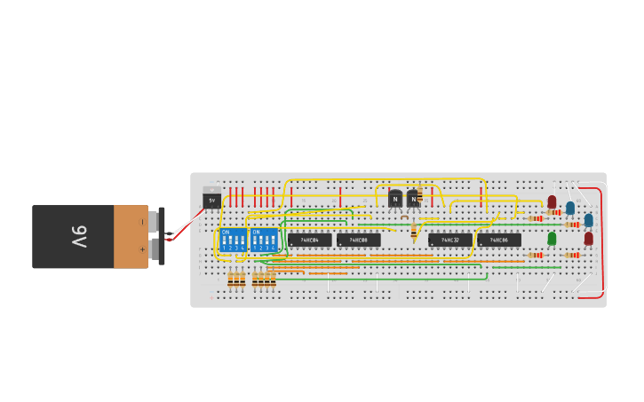 Circuit design final edition - Tinkercad