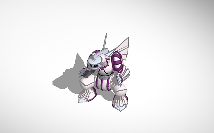 3D design Palkia (God Of Space) - Tinkercad