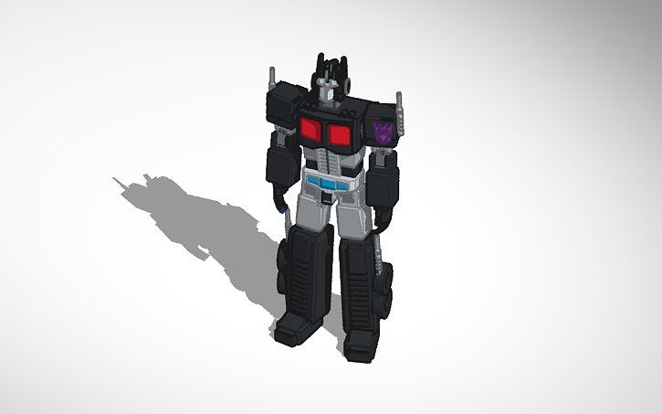 3D design Copy of nemesis prime | Tinkercad