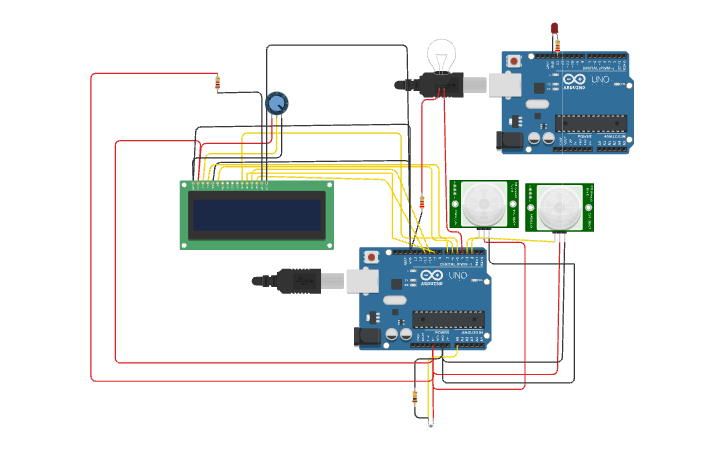 Circuit design Copy of automatic room light control | Tinkercad