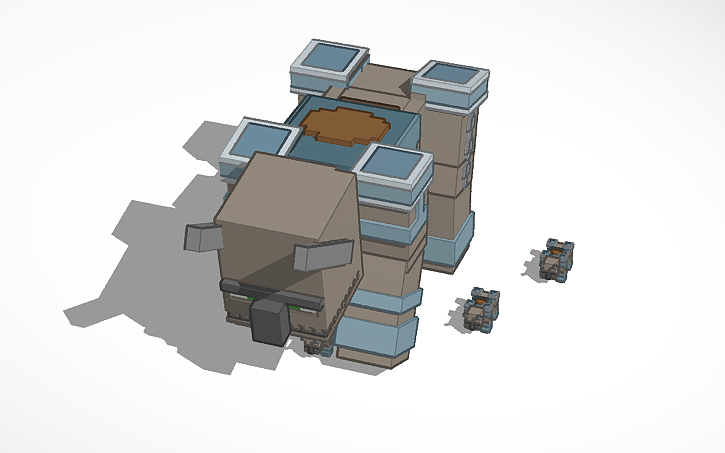 3D design The Ravager Titan - Tinkercad