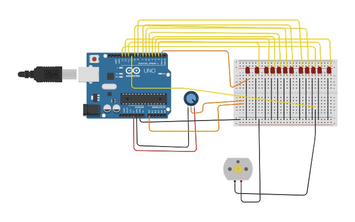 Circuit design Problem Statement 7 | Tinkercad