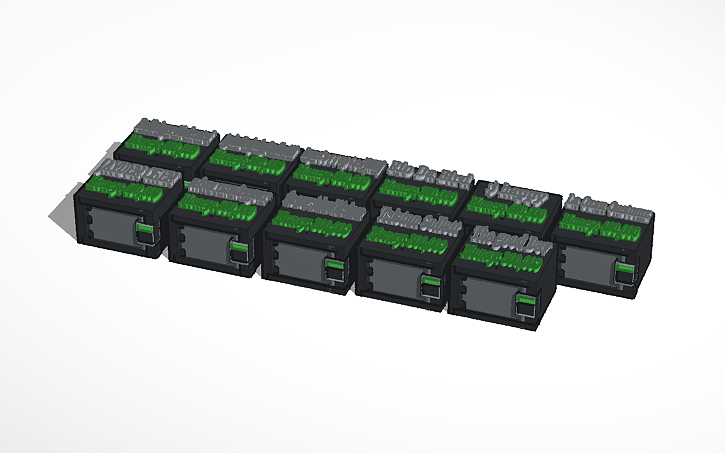 3D design Tinker Bank Accounts - Tinkercad