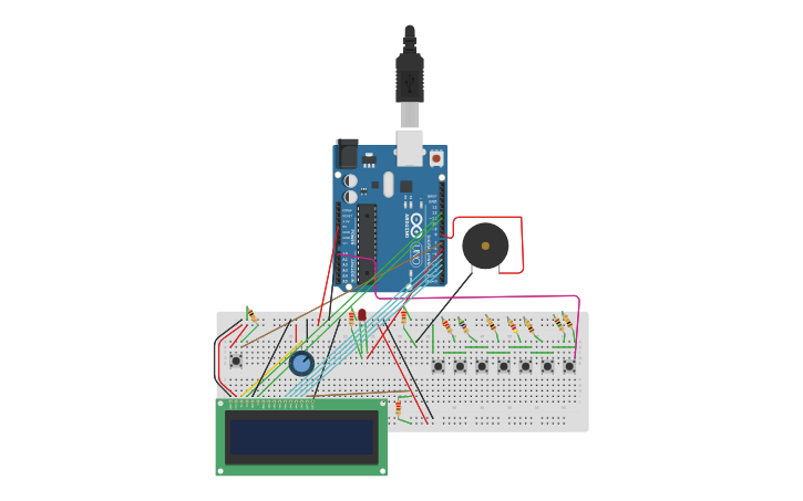 Circuit design Electronic Piano Keyboard With Preset Songs by Lindsay ...