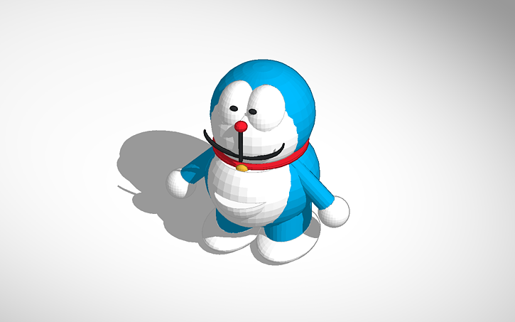 3D design doraemon 022 - Tinkercad