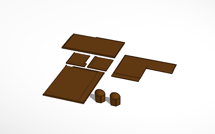 3D design Simpsons: Roof & Bay Window | Tinkercad