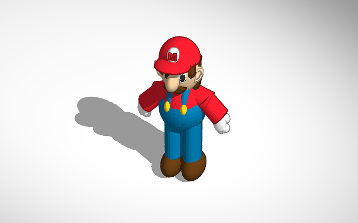 3D design Mario | Tinkercad