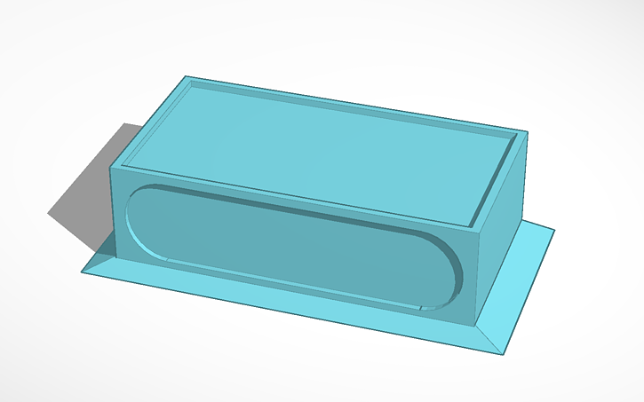 3D design Trophy base - Tinkercad