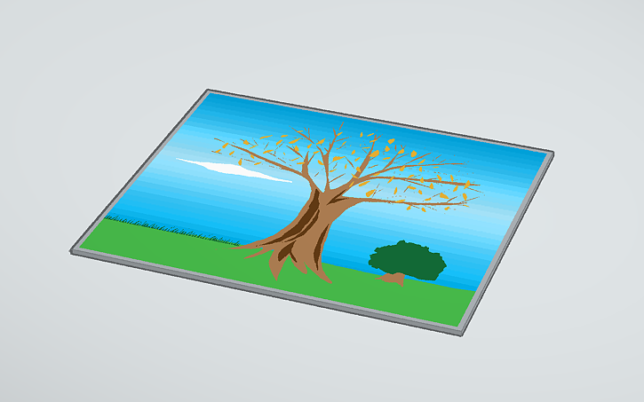 3D design Painting - Tinkercad