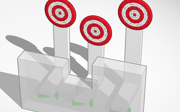3D design Throwing Range - Tinkercad