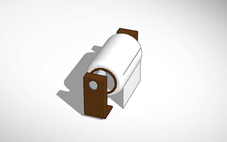 3D design TOILET PAPER - Tinkercad