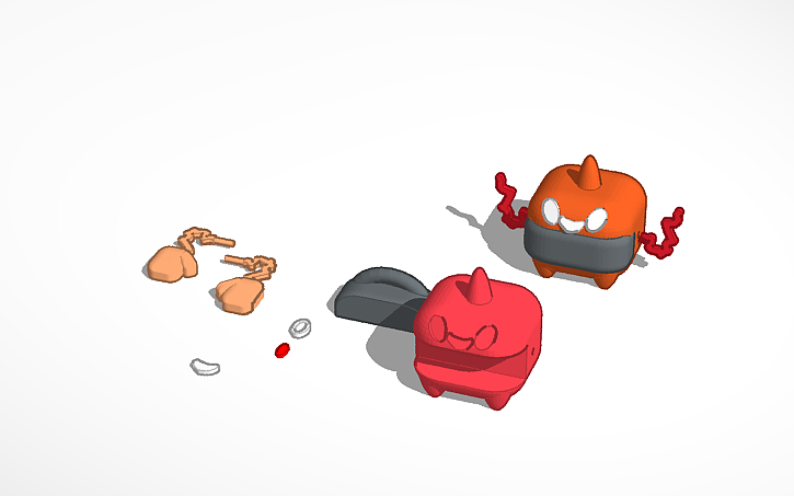 3D design Rotom H - Tinkercad