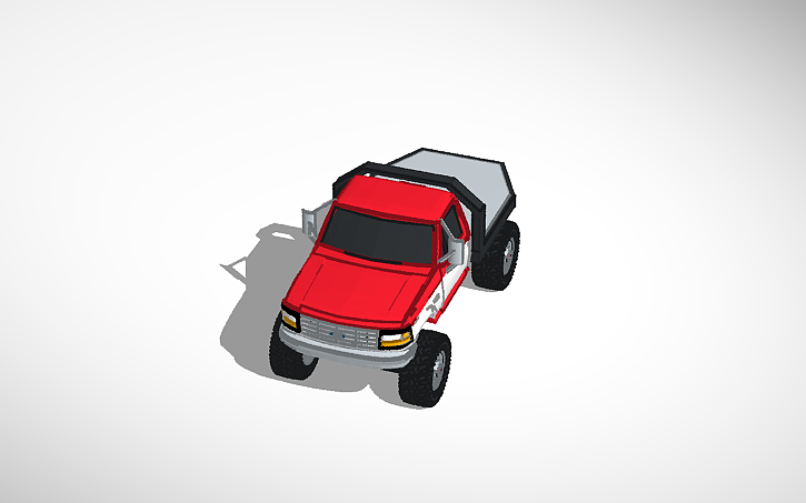 3D design obs ford flatbed 7.3 idi swapped - Tinkercad