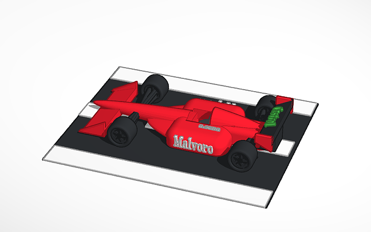 3D design F1 - Tinkercad