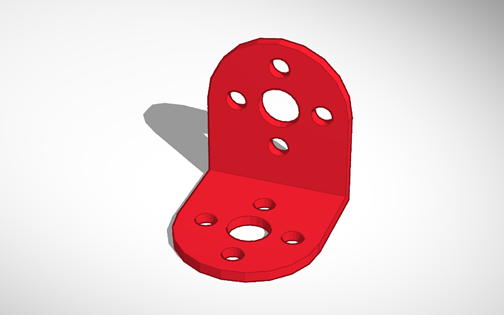 3d Design Ftc L Bracket Tinkercad