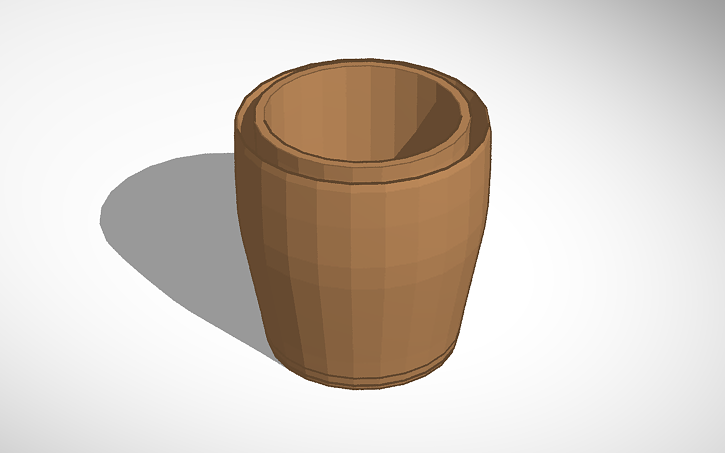 3D design cup by DBM Design - Tinkercad