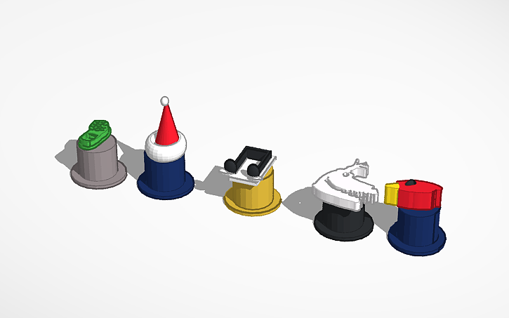 3D design croc charms - Tinkercad