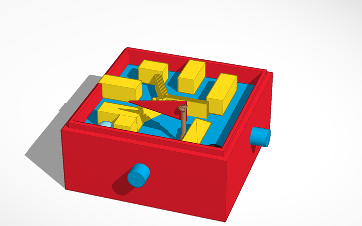 3D design Ball Maze - Tinkercad