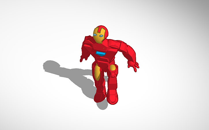 3D design Copy Iron Man | Tinkercad