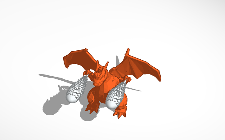 3D design Charizard | Tinkercad