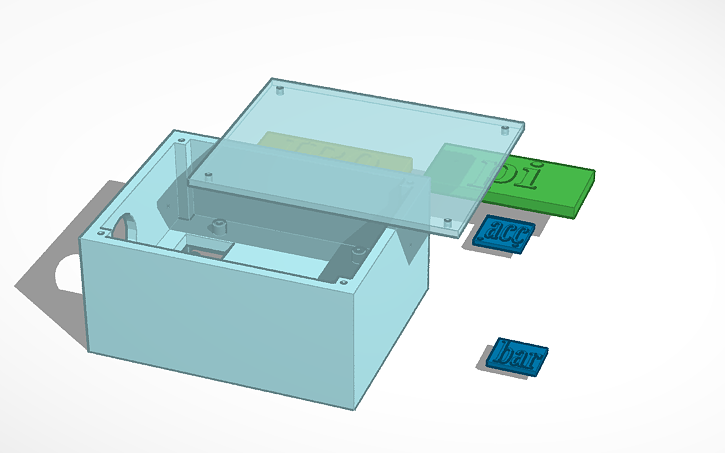 3D design Device Case - Tinkercad