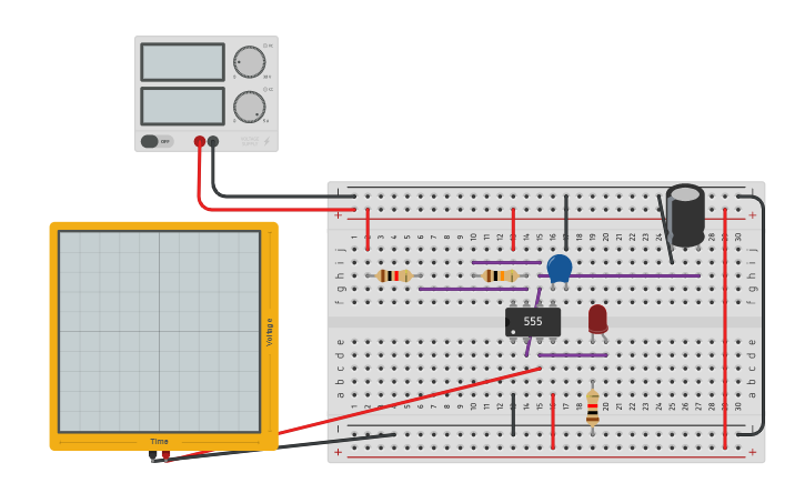 Circuit Design Pulse Modulation Tinkercad