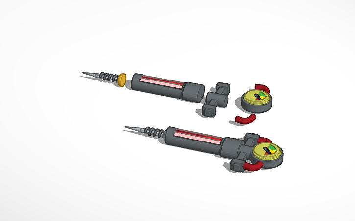 3D design Fallout Stimpak - Tinkercad