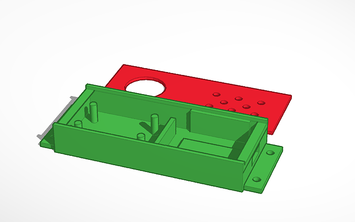 3D design MQ-7 Box - Tinkercad