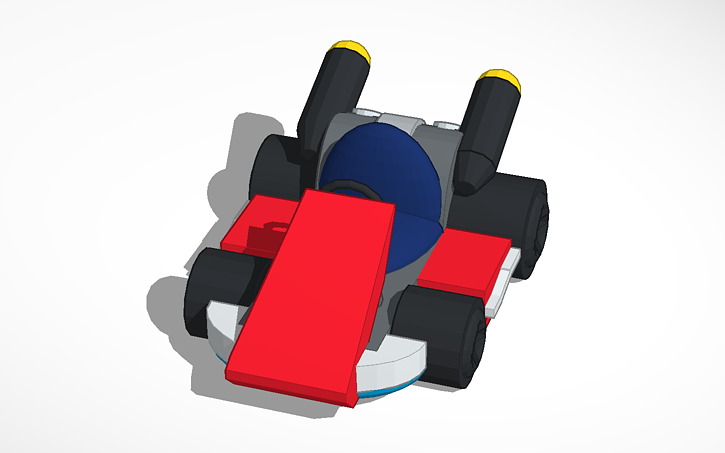 3D design Mariokart 8 Standard Kart - Tinkercad